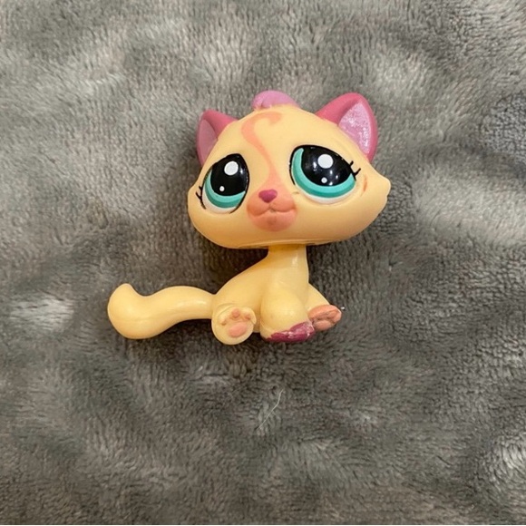 Littlest Pet Shop | Toys | Lps Tabby Bon Bon Sitting Cat 919 | Poshmark
